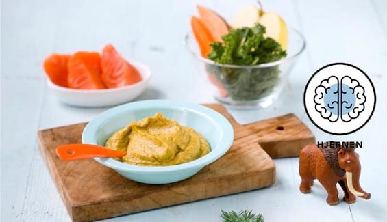 Barnas fiskegryte med laks og grønnkål - Godfisk